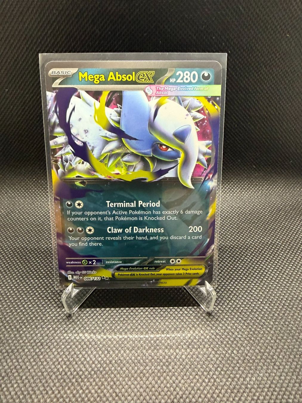Pokemon Mega Evolutions Mega Absol ex 086/132 (Gebraucht) in Horn für ...
