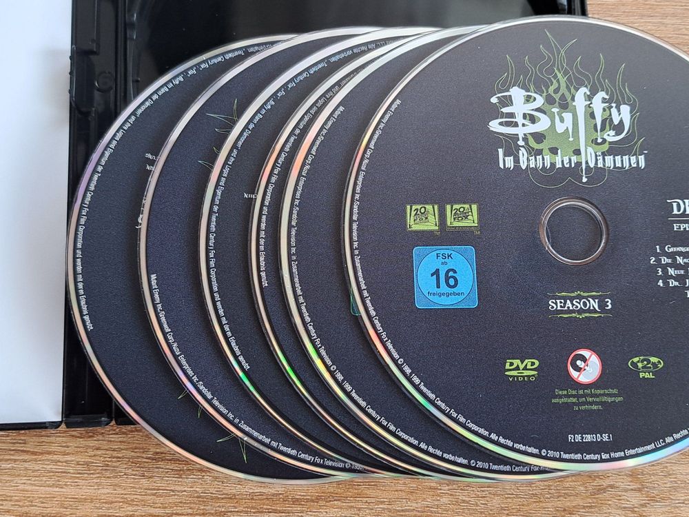 DVD Buffy Im Bann der Dämonen Saison 3 Sarah Michelle Gellar (Neu ...