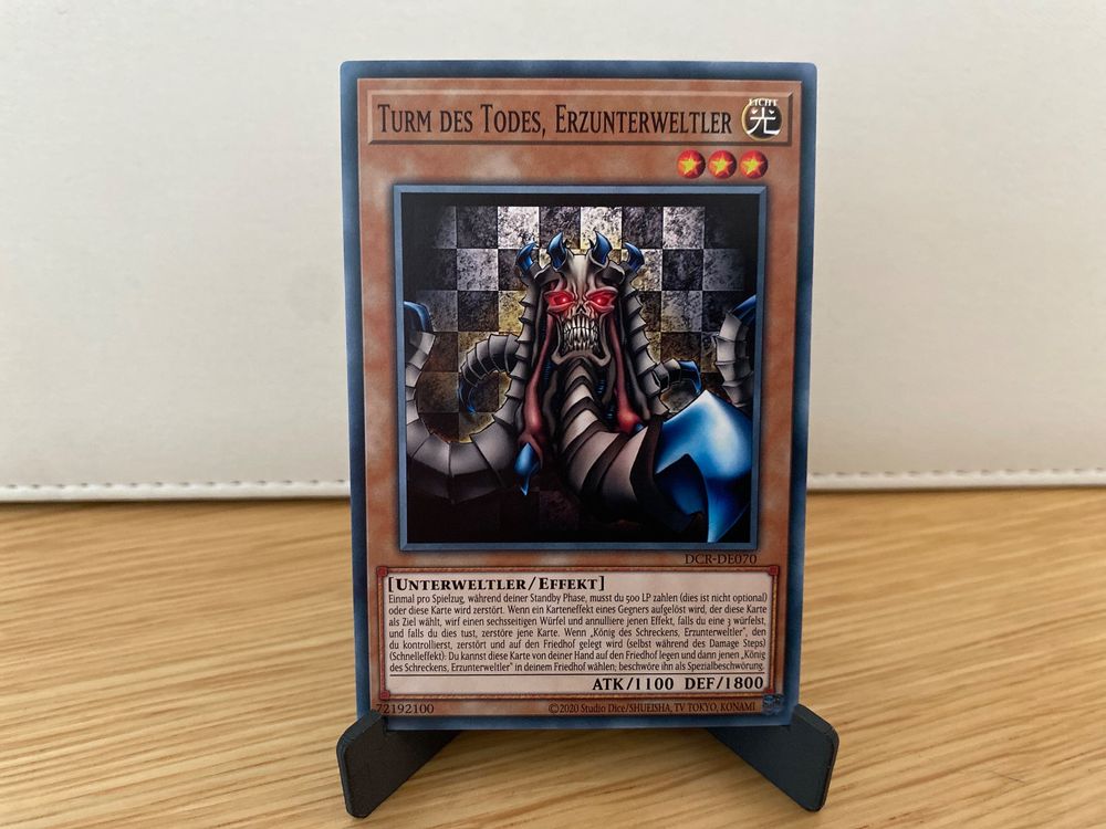 Yu-Gi-Oh 25th DCR-DE070 Tum des Todes | Kaufen auf Ricardo
