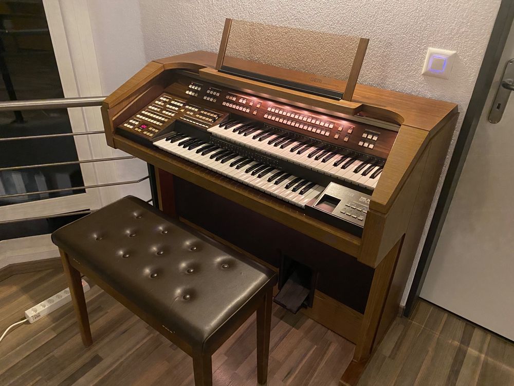 Heimorgel GEM MK300M mit Dynamischen Tasten und Musicoder (Gebraucht ...