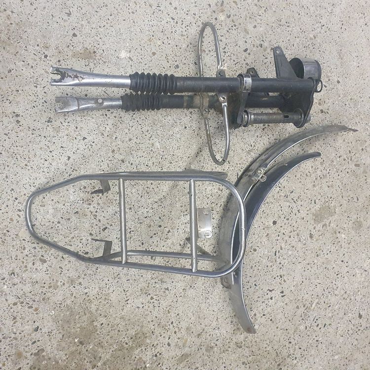 Mofa Gabel Orginal Sachs DKW 623 Cross mit Zubehör | Kaufen auf Ricardo