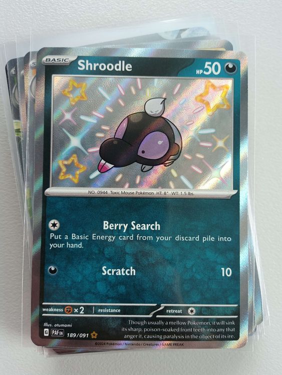 Shroodle Shiny - Paldean Fates (Gebraucht) in Altstätten SG für CHF 3. ...