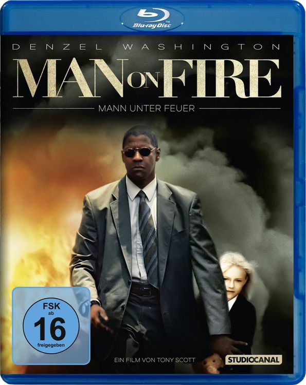 Man on Fire (2004) Tony Scott/Denzel Washington/BD/RAR/NEU (Neu und ...