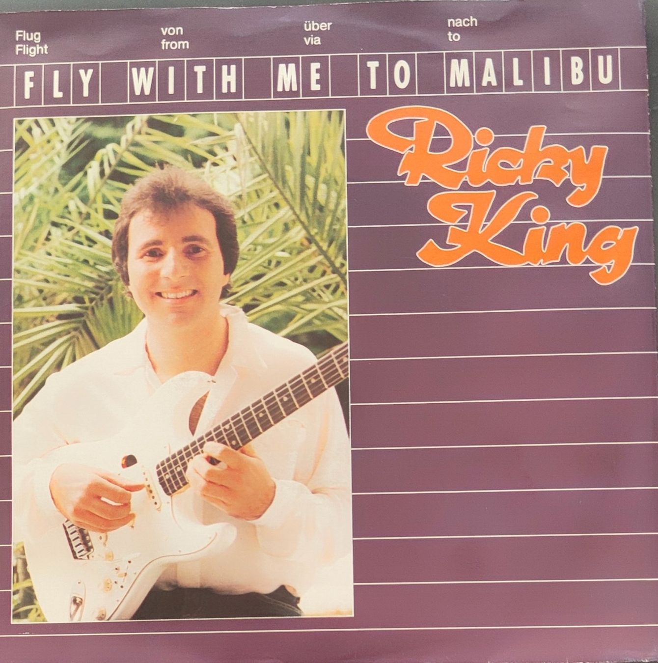 Vinyl Single Ricky King - Fly With Me To Malibu (Gebraucht) in ...