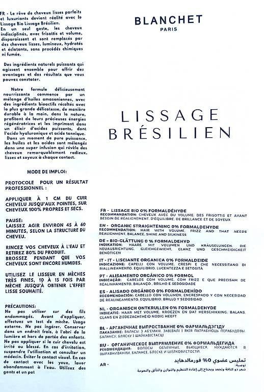 Produit capillaire lissage brésilien professionnel (Gebraucht) in ...