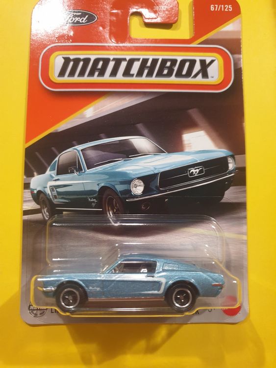 Matchbox 1968 FORD MUSTANG FASTBACK (Neu und originalverpackt) in ...