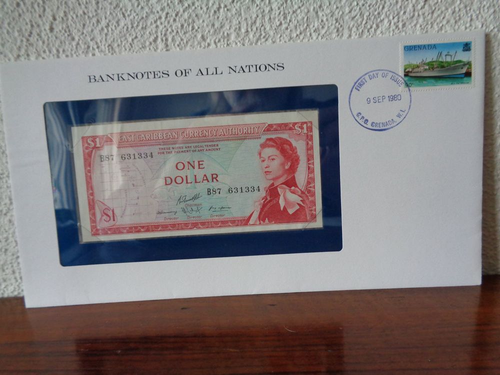 BANKNOTES OF ALL NATIONS GRENADA (Neu und originalverpackt) in ...