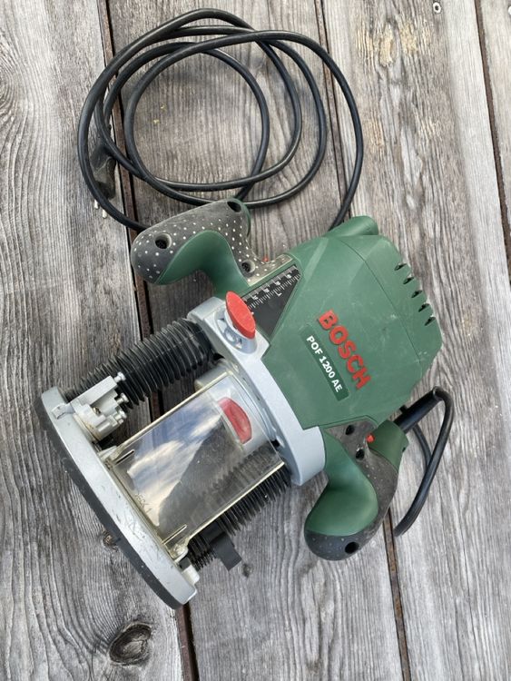 Fraiseuse / Fräse Bosch POF 1200 AE (D'occasion) à Aven pour CHF 39 ...