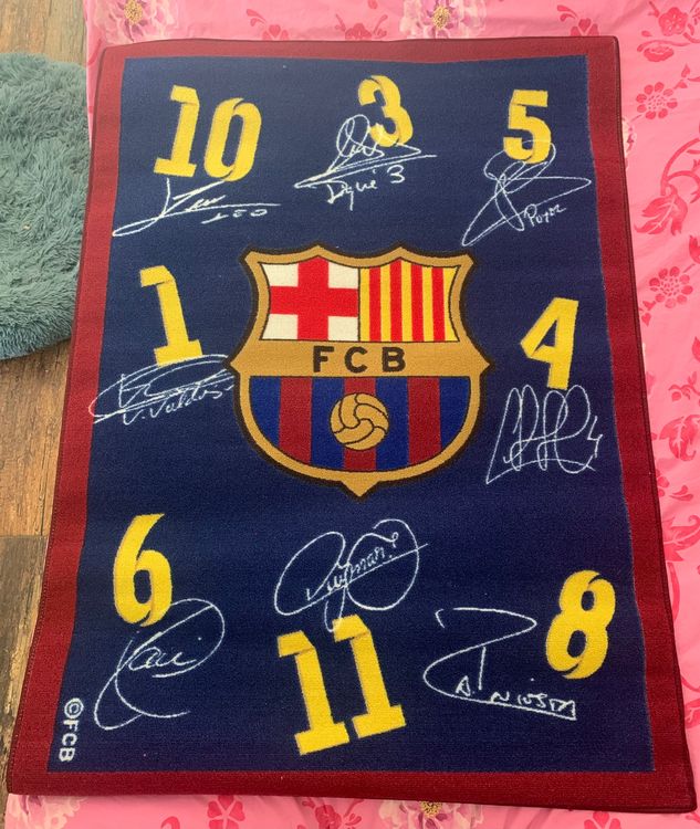FC Barcelona Teppich / 95x133 cm / NEU (Neu und originalverpackt) in ...