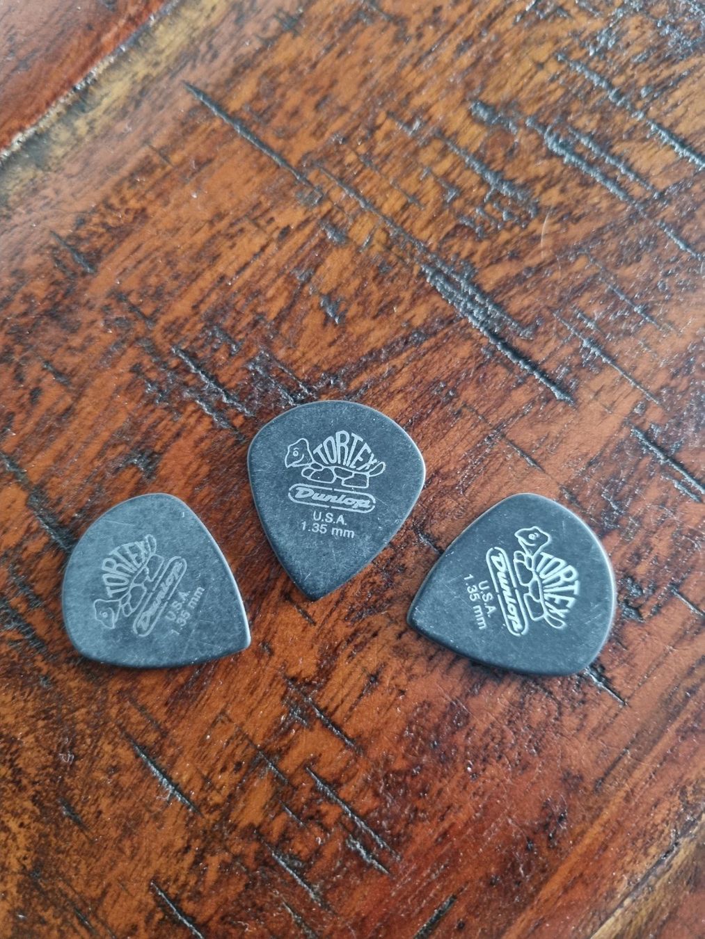 Plektren *Dunlop Tortex Jazz III, 1.35 mm* 3 Stück (Neu (gemäss ...