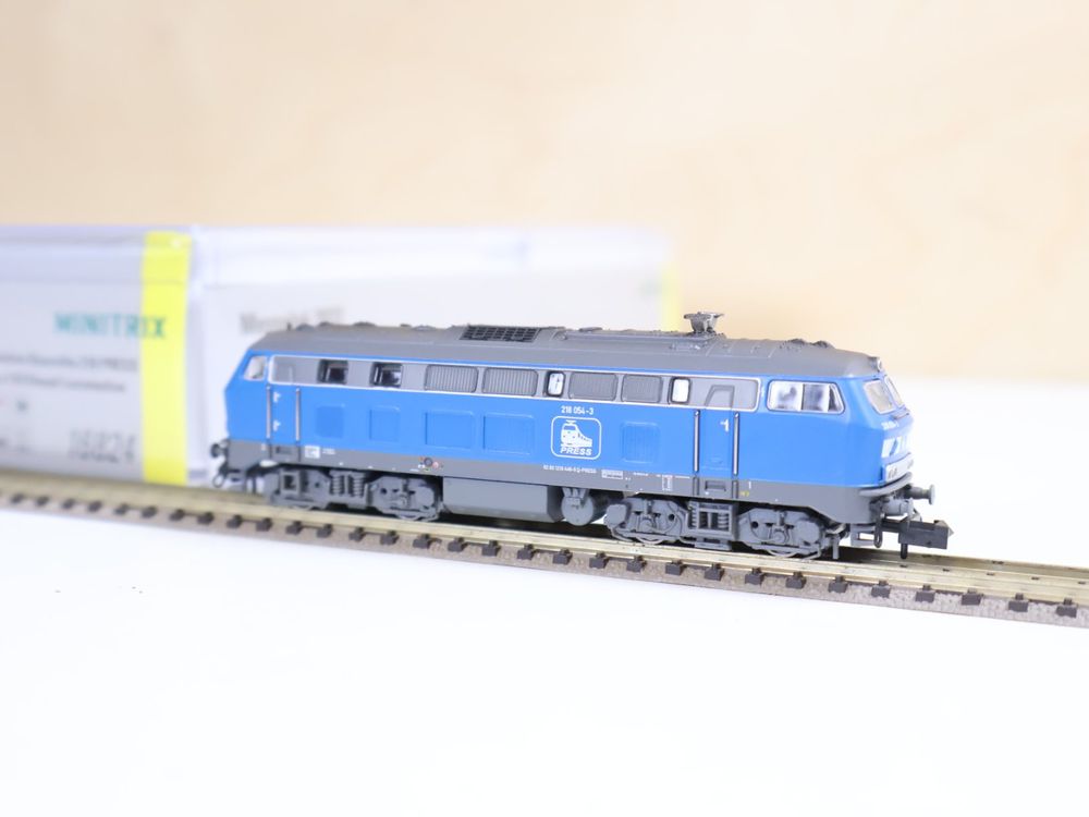 Minitrix MFX Digital + Sound Diesellok 16824 - Top Modell | Kaufen auf ...