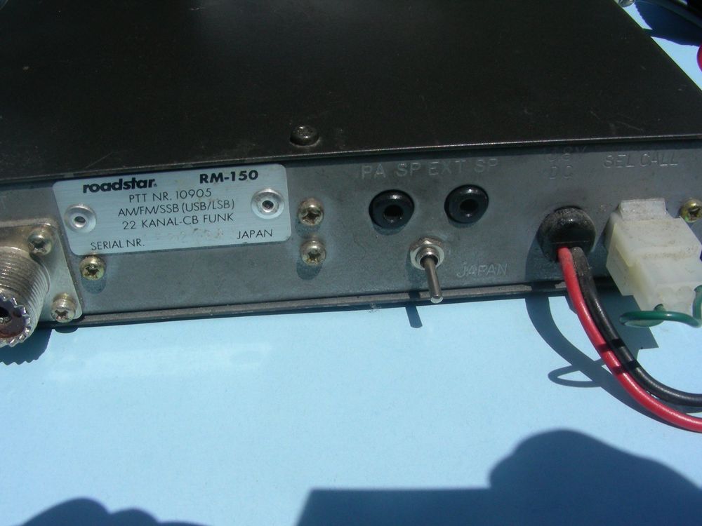 Roadstar RM 150 - CB 22 AM-FM-SSB (Gebraucht) in für CHF 35 – mit ...