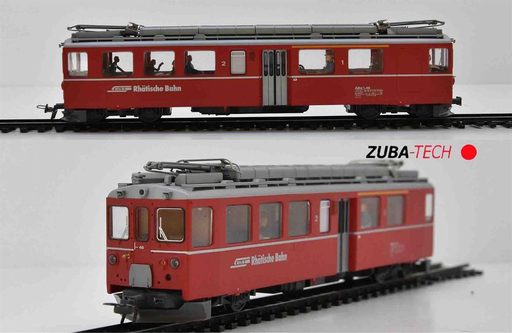 Bemo Triebwagen ABe 4/4 RhB H0m Digital (Gebraucht) in St. Gallen für ...