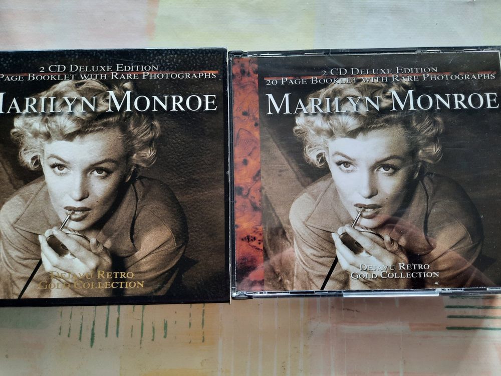 Cd Marilyn Monroe - Deluxe retro Gold Edition 2 Cds (Gebraucht) in ...