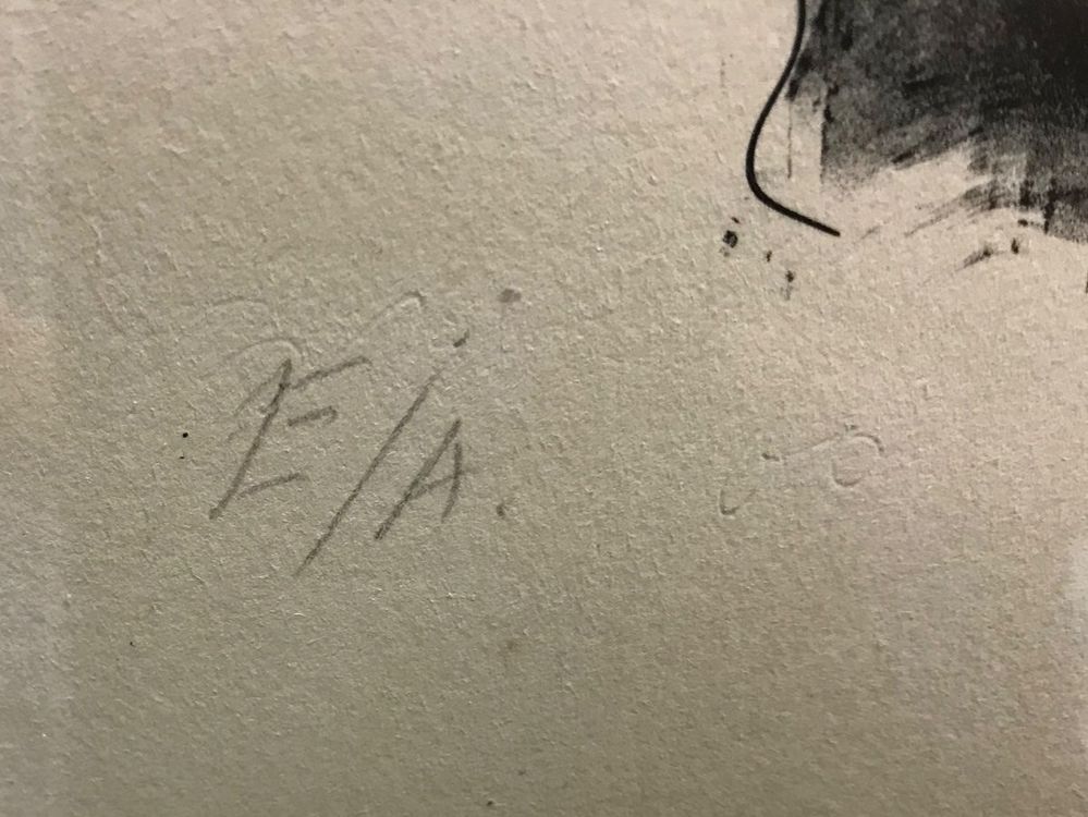 Hans Erni - Drei Pferde (Lithographie, E/A u. sign.) | Kaufen auf Ricardo