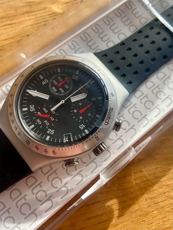 Swatch Irony Chrono Wildly YCS4024 - NEU (Neu und originalverpackt) in ...