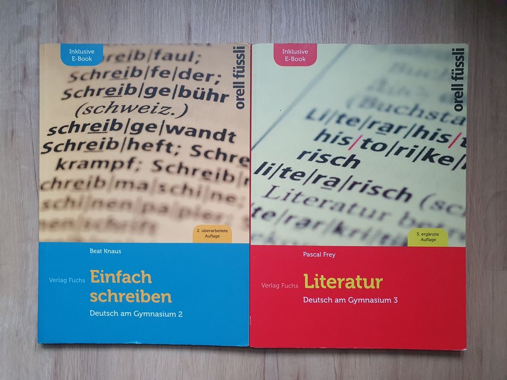 Einfach schreiben und Literatur - Deutsch am Gymnasium (Gebraucht) in Pfäffikon ZH für CHF 1 ...