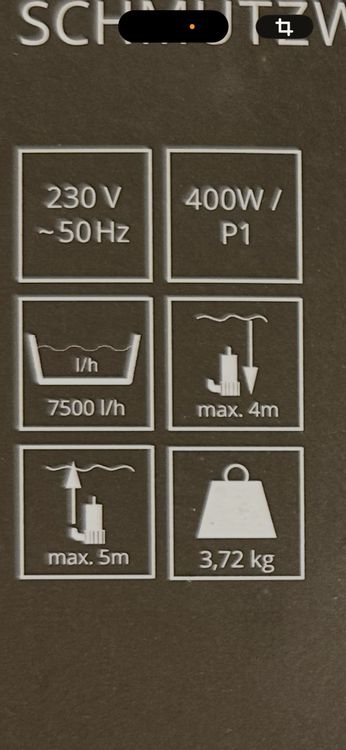 Güde GS 4002 P Schmutzwassertauchpumpe - Top Zustand! (Gebraucht) in ...