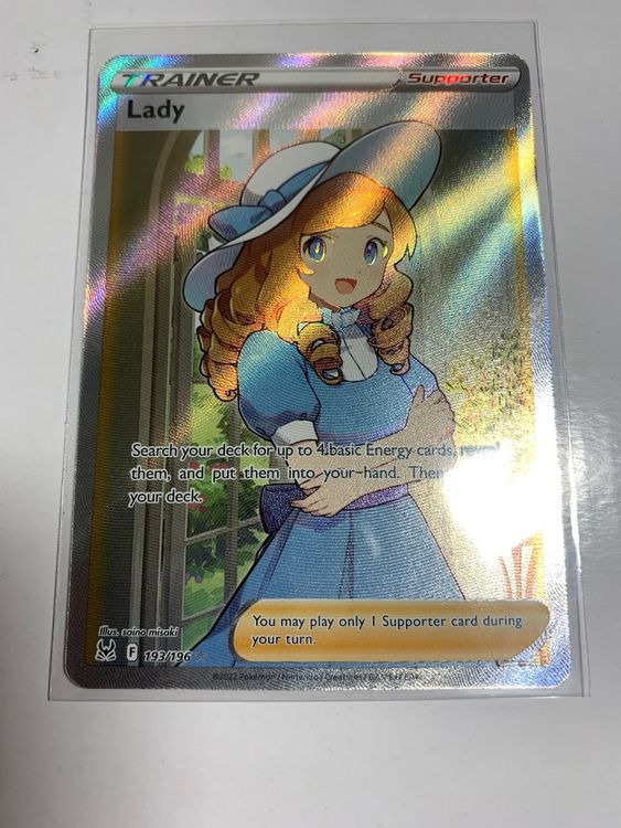 Pokemon Karte Trainer Lady | Kaufen auf Ricardo