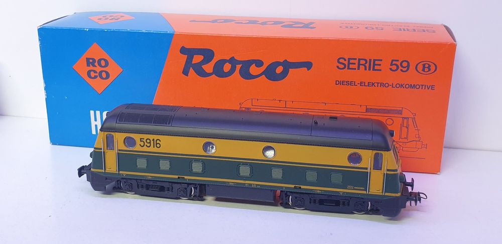 Roco Diesel E-Lok Belgien H0/DC 04152B | Kaufen auf Ricardo
