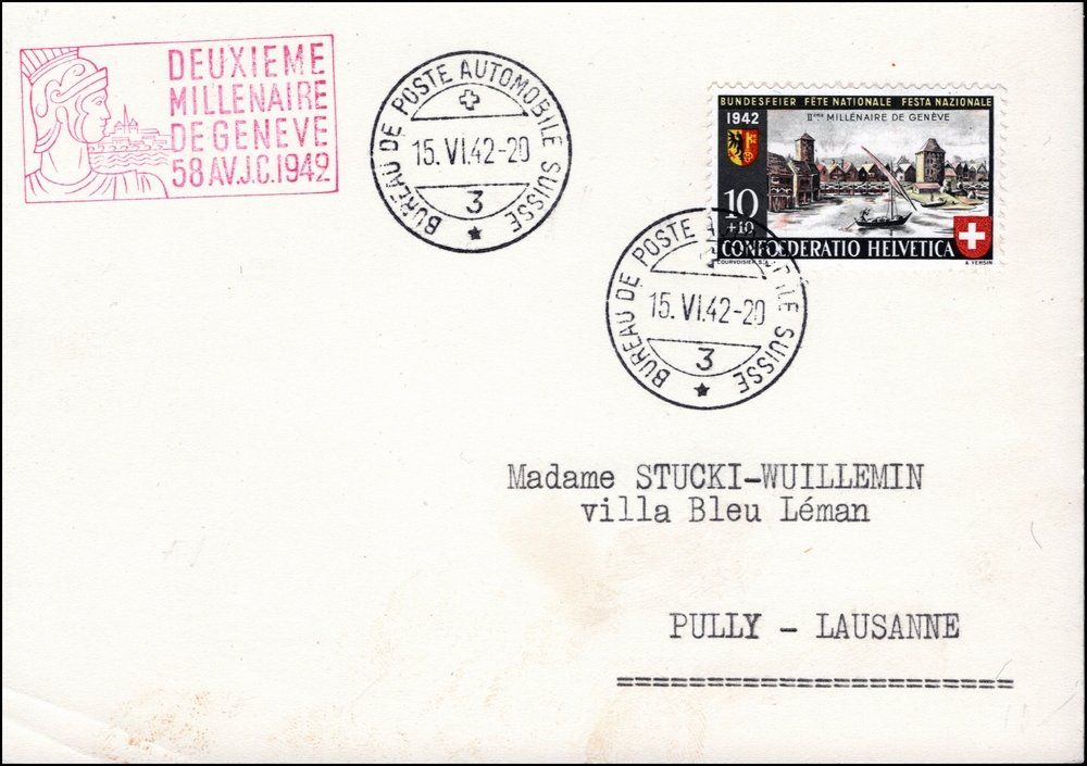 carte / Karte FDC 2e millénaire de Genève siehe-voir scans | Kaufen auf Ricardo