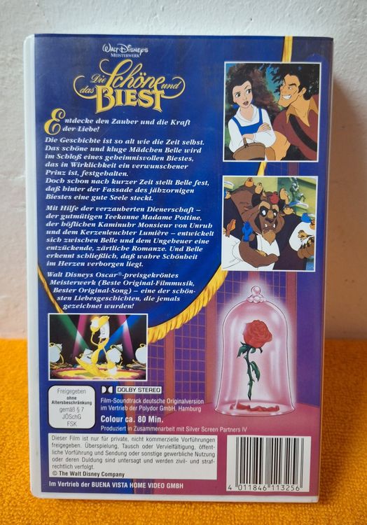 Die Schöne und das Biest - VHS Video Kassette - Walt Disney | Kaufen auf Ricardo