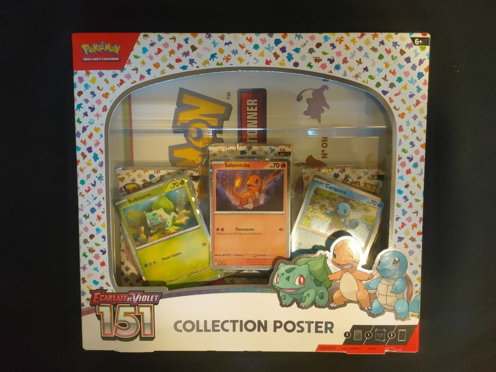 Coffret Poster Pokemon 151 français Fr EV3.5 carte booster | Kaufen auf ...