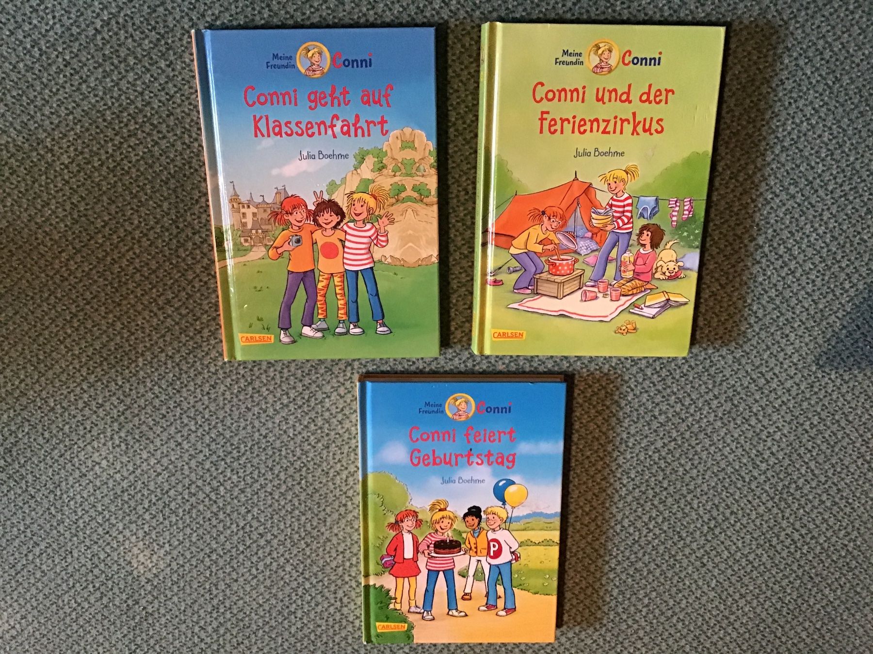Conni-Bücher Set (3 Bände): Conni geht auf Reisen u.a. (Gebraucht) in ...
