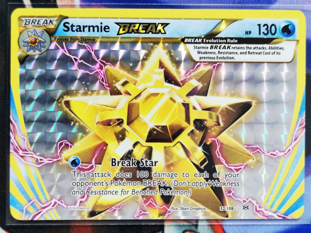 Pokemon Starmie BREAK 32/108 Holo Rare XY Evolutions EN | Kaufen auf ...