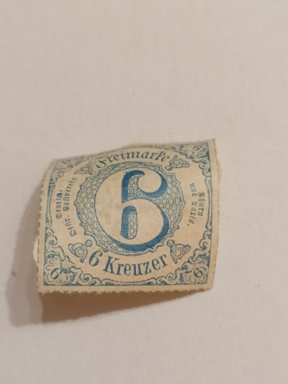 Alt Deutschland Turn und Taxis 6 Kreuzer | Kaufen auf Ricardo