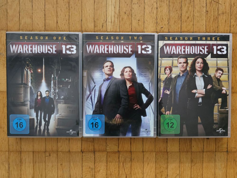 Warehouse 13 - Komplette Staffeln 1 - 3 (DVD) (Gebraucht) in Dübendorf ...