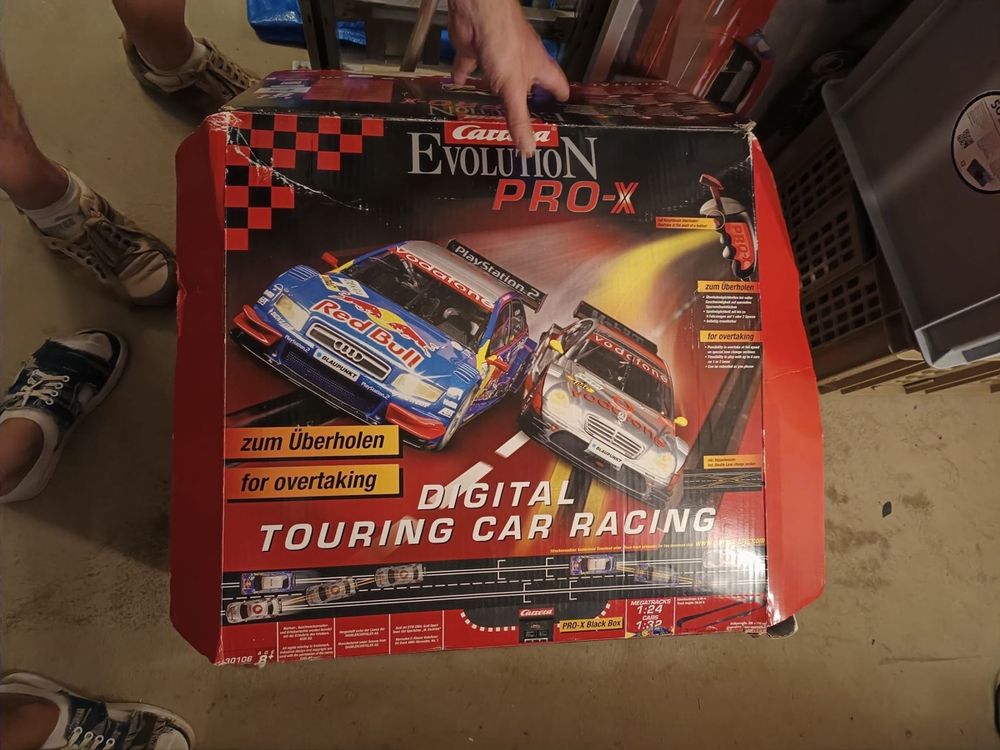 Carrera Evolution Pro-X "DTM" Autorennbahn (Gebraucht) in für CHF 6 – nur Abholung auf Ricardo ...