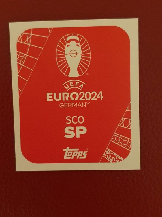 Topps UEFA Euros 2024 Sticker SCO SP SCOTT McTOMINAY (Neu und ...
