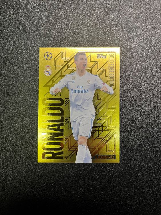 Topps Match Attax 2024/25 Gold Edge Edition C. Ronaldo GE7 (Neu (gemäss ...