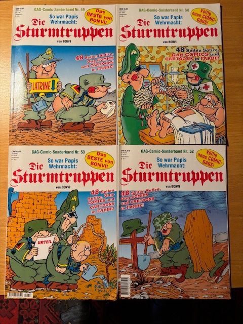 4 Comics "Sturmtruppen" (Gebraucht) in Seon für CHF 10 – mit Lieferung ...