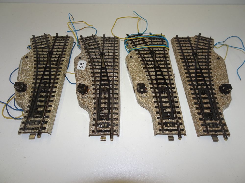 4 Märklin M-Gleis Weichen Schienen HO 5203 5204 (Gebraucht) in ...