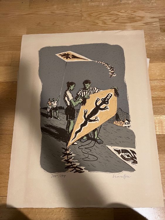 FRED STAUFFER (1892 -1980) Lithographie (Gebraucht) in Bern für CHF 40 – mit Lieferung auf ...