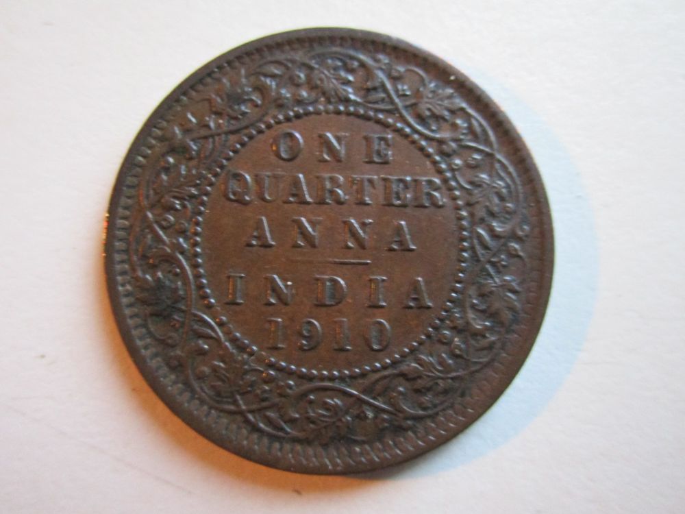 One Quarter Anna India 1910 (Gebraucht) in Heimberg für CHF 2 – mit ...