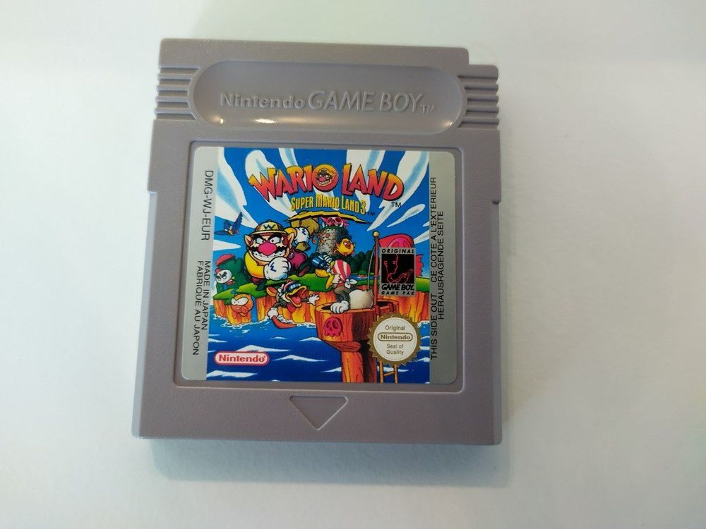 Nintendo Game Boy Spiel "Wario Land" Super Mario (Gebraucht) in Full ...