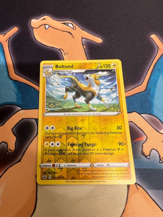 Boltund (SSH 75) - Reverse Holo - Sword & Shield | Kaufen auf Ricardo