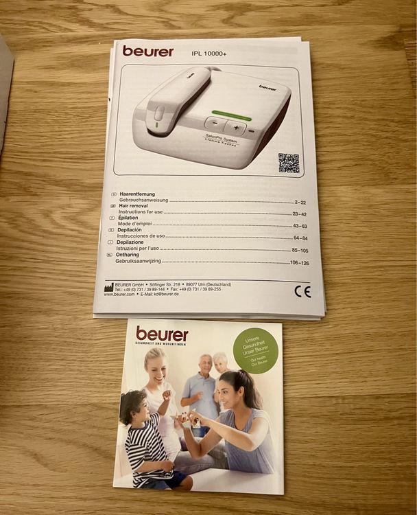 Dauerhafte Haarentfernung: Beurer Salon Pro System IPL10000+ | Kaufen ...