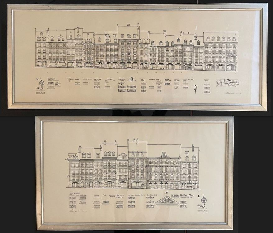Limbach, zwei Handdrucke von 1977, Kramgasse Bern, limitiert (Gebraucht) in Zollikerberg für CHF ...