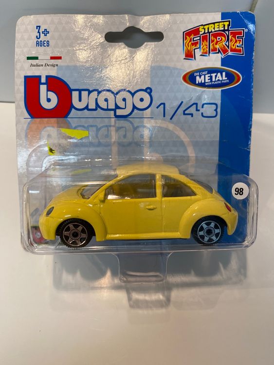 VW New Beetle 1-43 Bburago Fire 98 (Neu und originalverpackt) in Stäfa ...