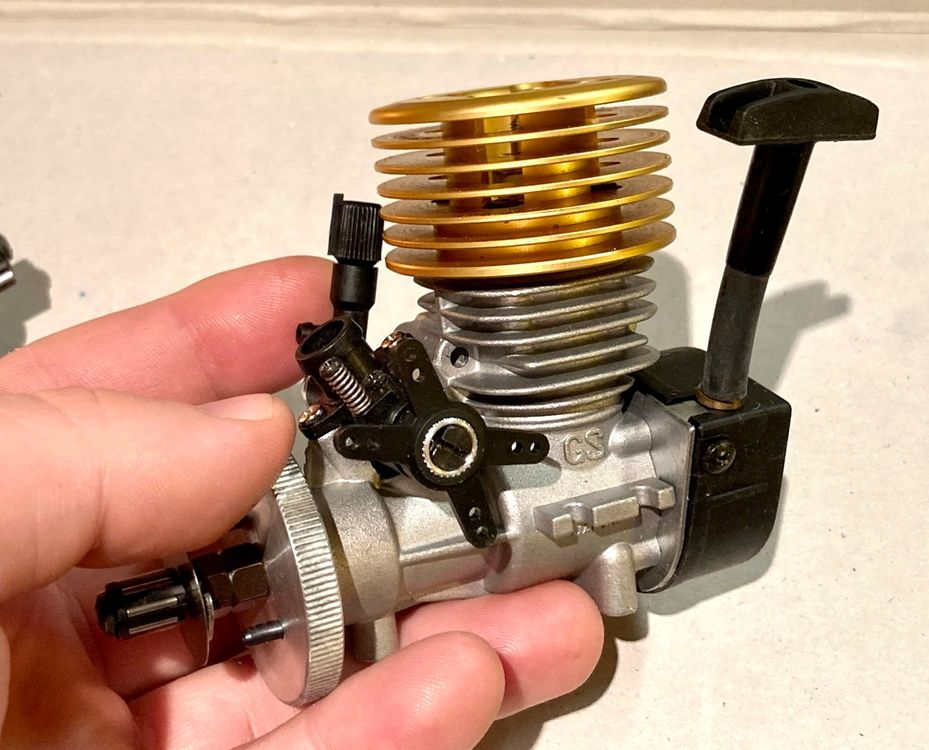 2x Kyosho GS 15 2.5ccm Nitro engine made in japan | Kaufen auf Ricardo