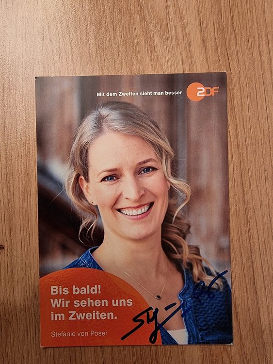 Stefanie von Poser Originalautogramm "Der Bergdoktor" (Gebraucht) in Winterthur für CHF 3 – mit ...