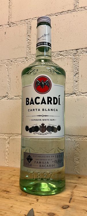 Bacardi carta blanca 3liter Flasche (Neu und originalverpackt) in ...