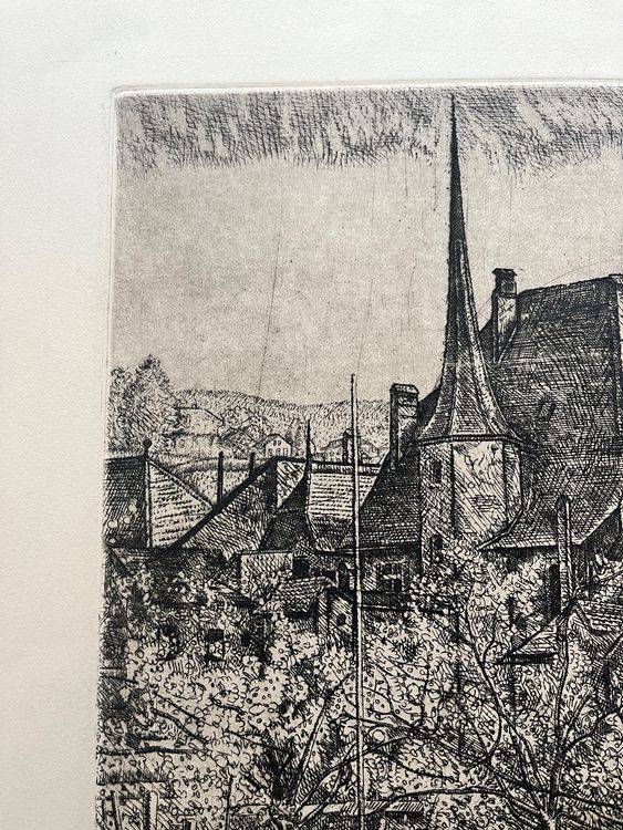 Aimé Victor Barraud (1902-1954) Radierung Handsig. (Gebraucht) in für ...