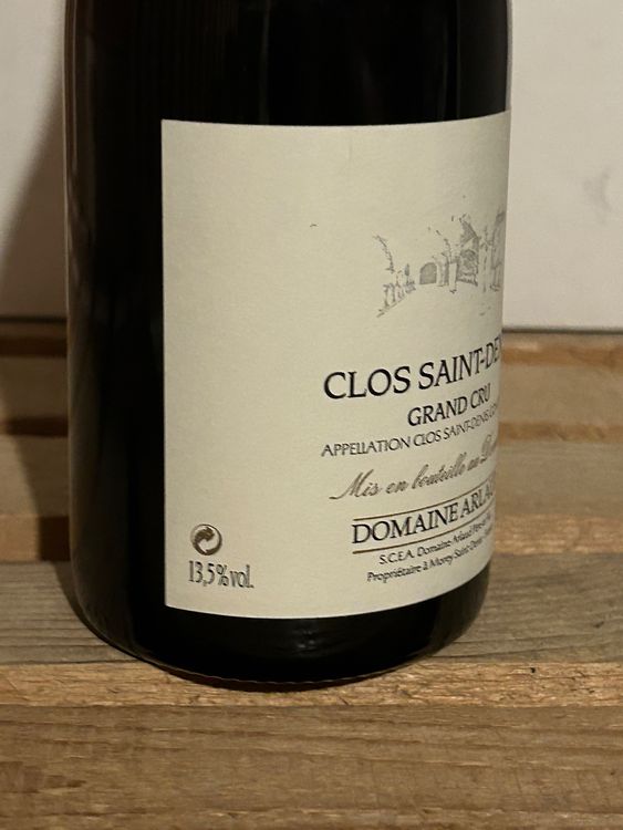 Domaine Arlaud Clos Saint Denis Grand Cru 2003 (Neu (gemäss ...