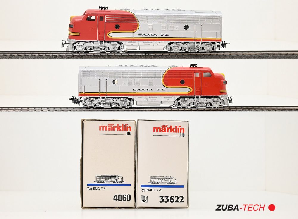Märklin 33622/4060 EMD F7 A-Unit der SF, H0 WS Delta, OVP (Gebraucht ...