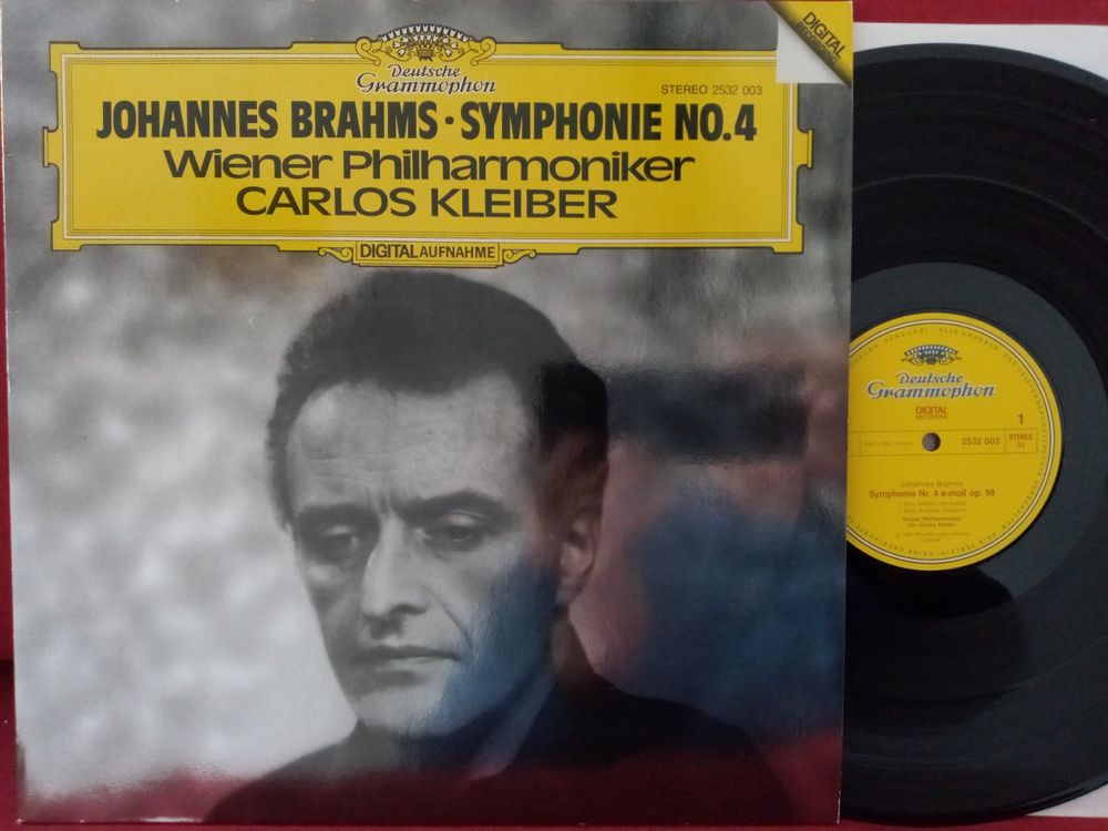 BRAHMS: Symphonie No.4, Carlos KLEIBER; LP DG digital, NM (Gebraucht) in Möriken AG für CHF 8 ...